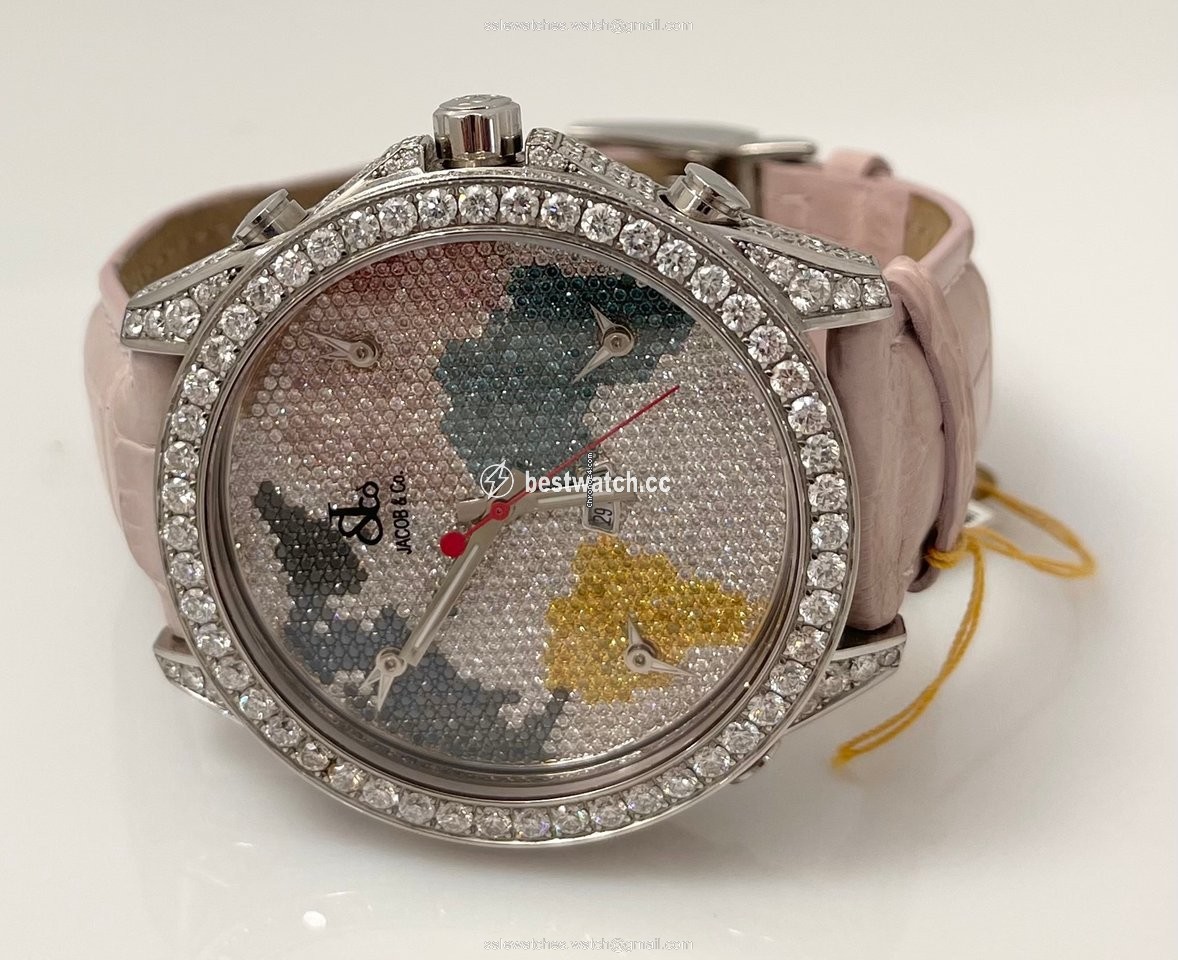 best luxury replica watches Jacob & Co. Five Time Zone shop hot sale ...
